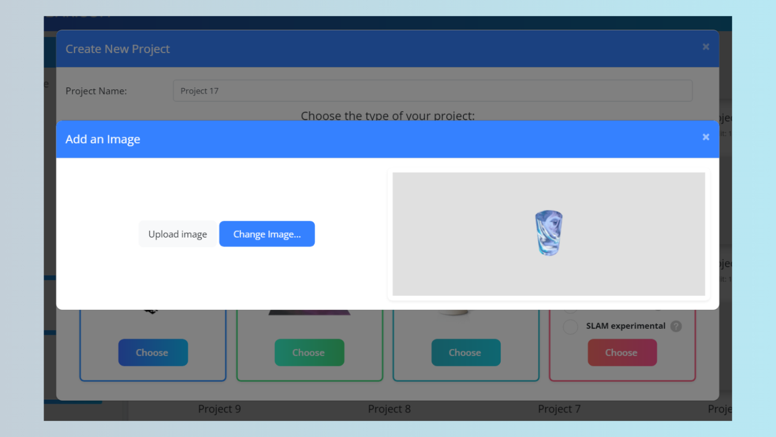 New in MyWebAR: Curved Image Tracking